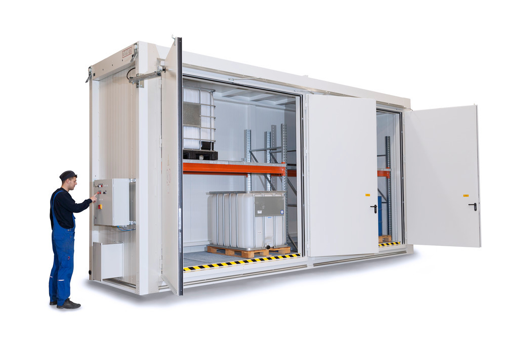 Fire-rated storage container RFP 615.30