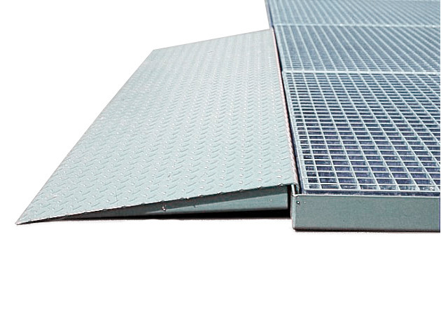 5' Galvanized Steel Ramp for 5" Galvanized Steel Spill Containment Decking