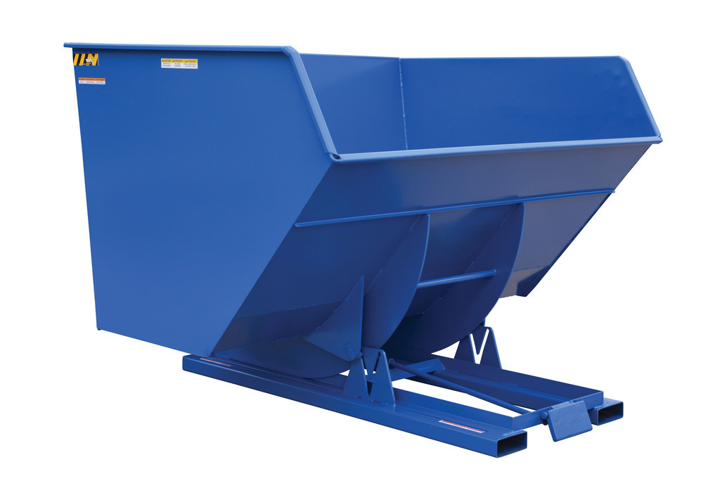 Self-Dumping Hopper - Heavy-Duty Steel Construction - Stackable - 5 cu ...