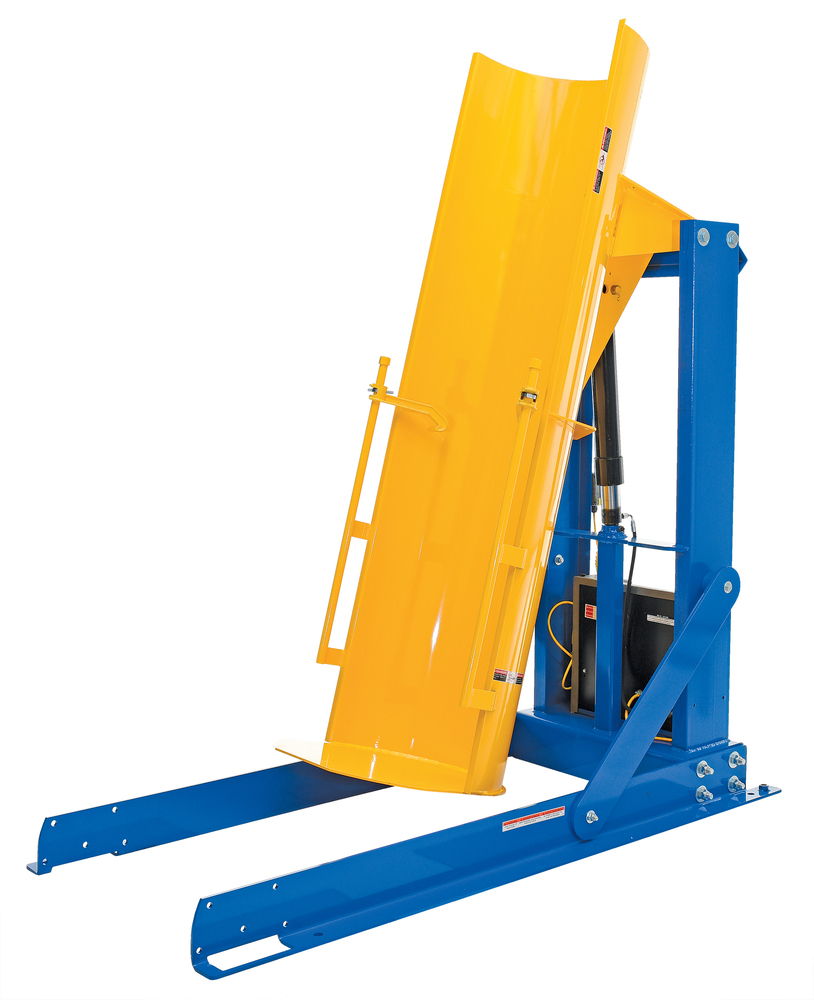 Hydraulic Drum Dumper - 1K 60 in - Stationary - Steel Construction ...