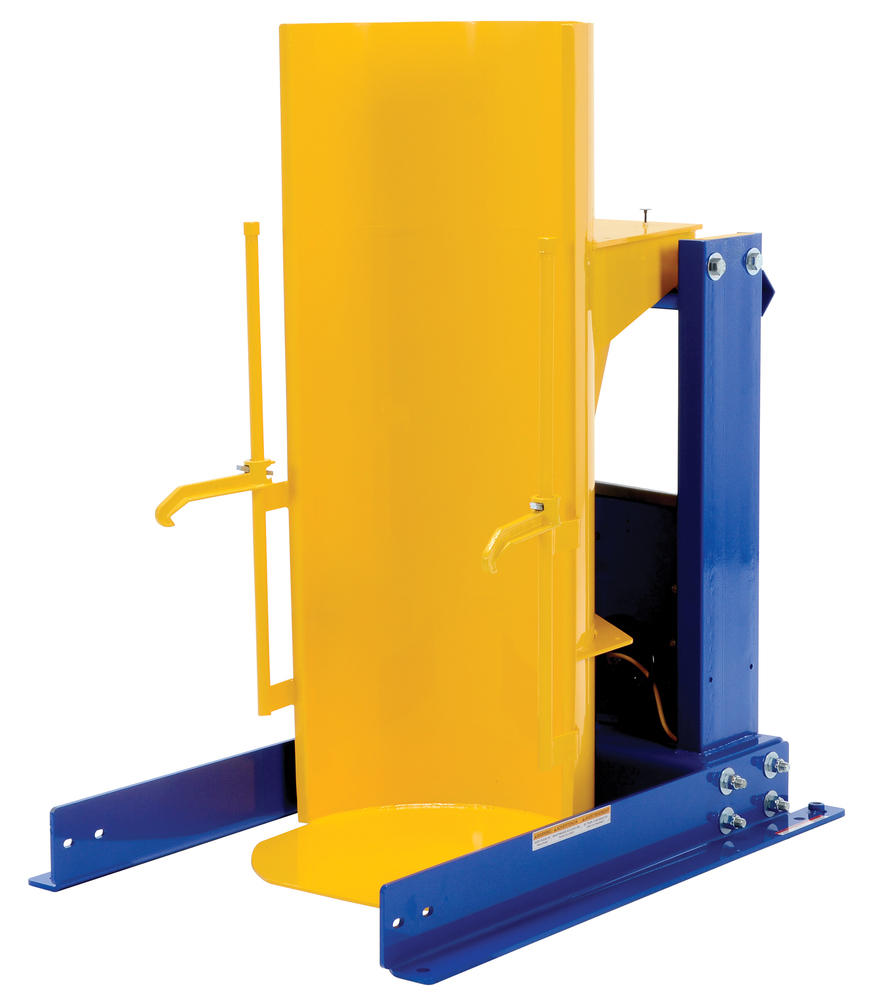 Hydraulic Drum Dumper - 1.5K 36 in - Stationary - Steel - for Plastic ...