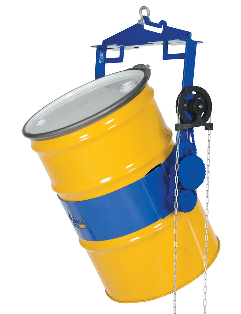 Drum Hoist - 1500 lbs Load Capacity - Gear Box Operation - Steel ...