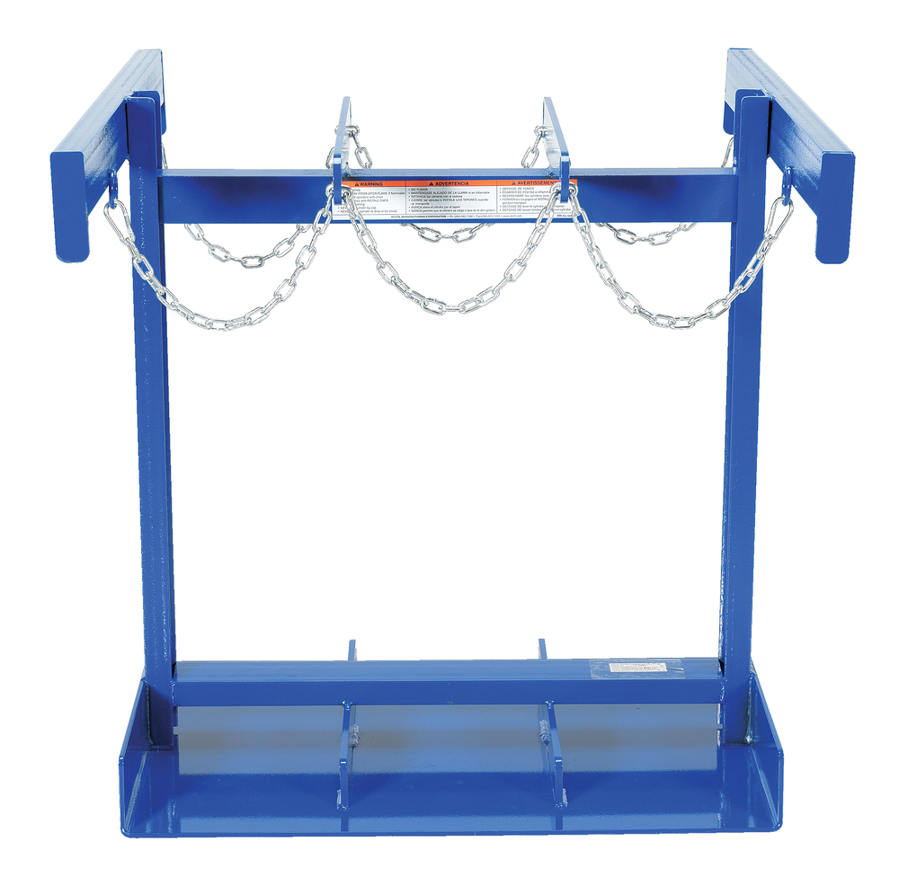 Cylinder Pallet Rack - 6 Cylinder Capacity - Steel Construction ...