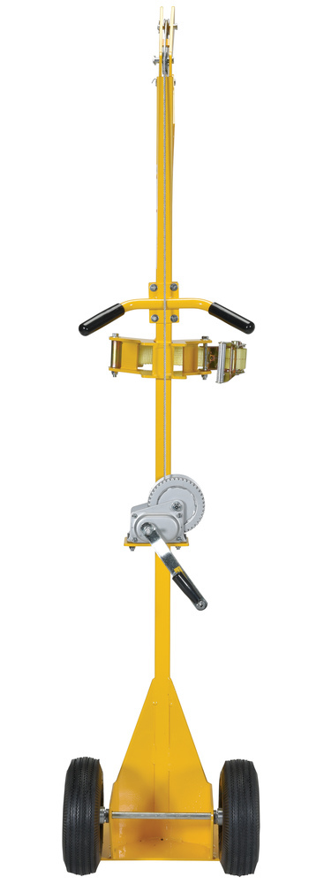 Portable Cylinder Lifter - Pneumatic Wheels - Steel Construction ...