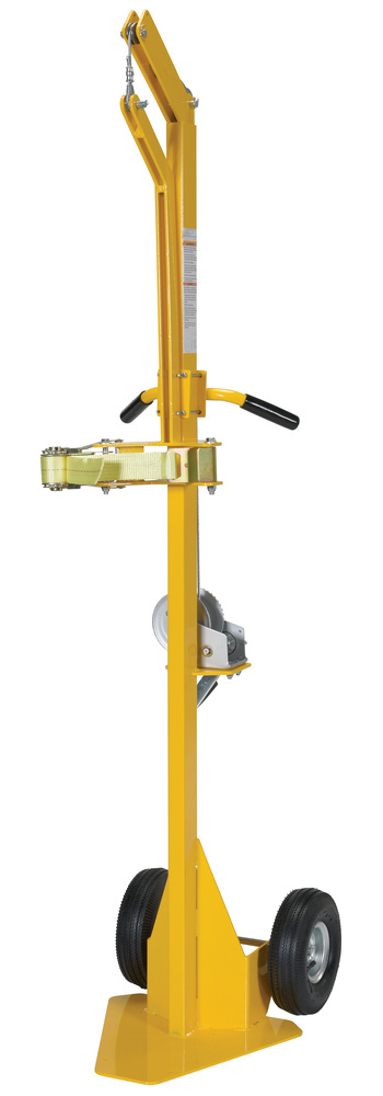 Portable Cylinder Lifter - Pneumatic Wheels - Steel Construction ...