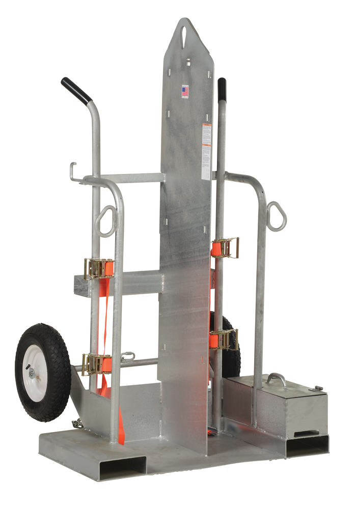 Welding Torch Cart - 500 lbs - Galvanized Steel Construction - Overhead ...