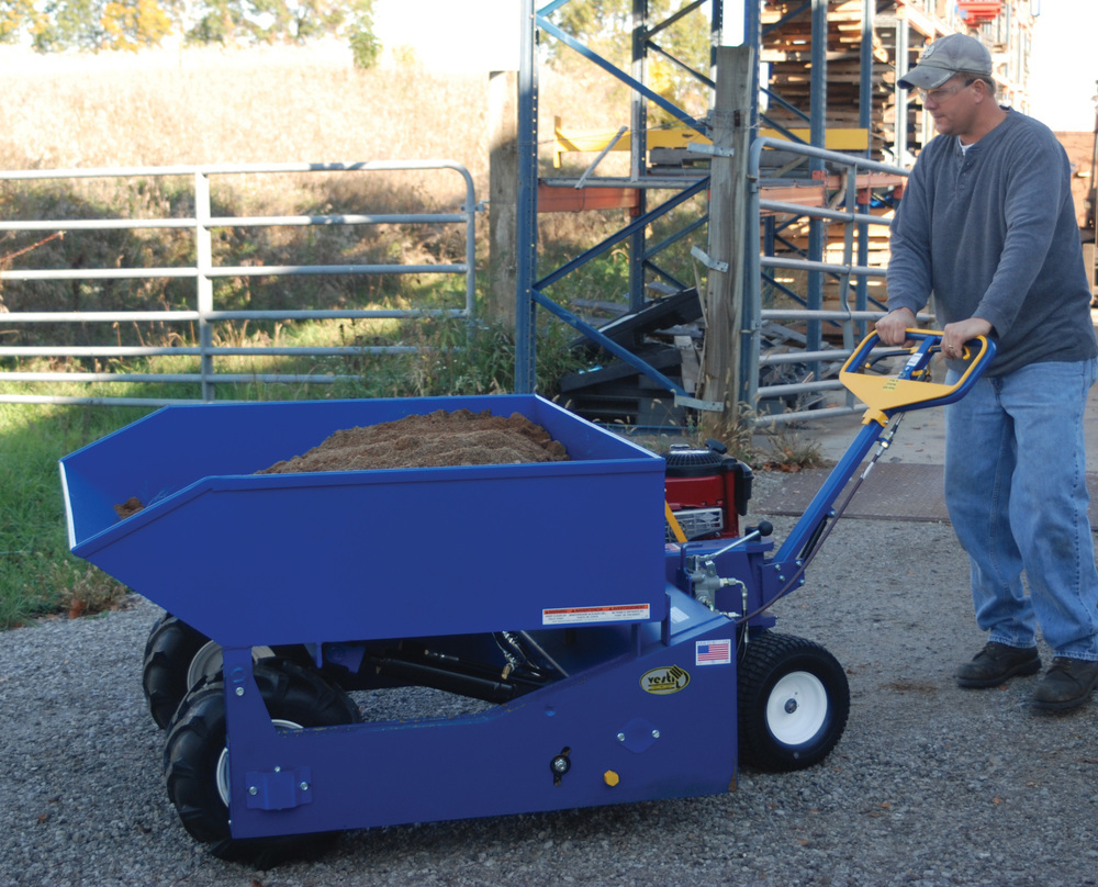 All-Terrain Hopper Truck - 3000 lbs Load Capacity - Steel Construction ...