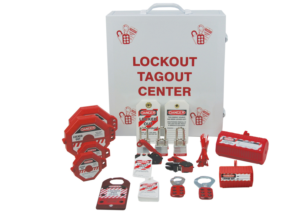 Lock Out Tag Out Center - Industrial Strength Cabinet - Steel ...