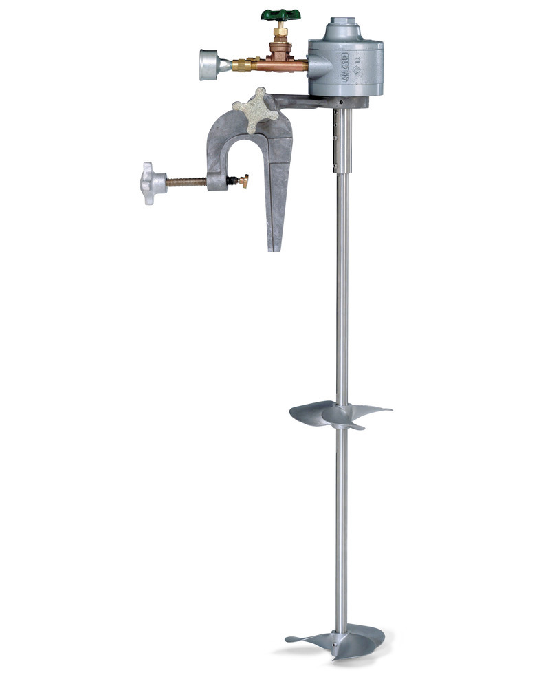 Drum Mixer - Mounted - Air Powered - C-Clamp - Variable Speeds ...