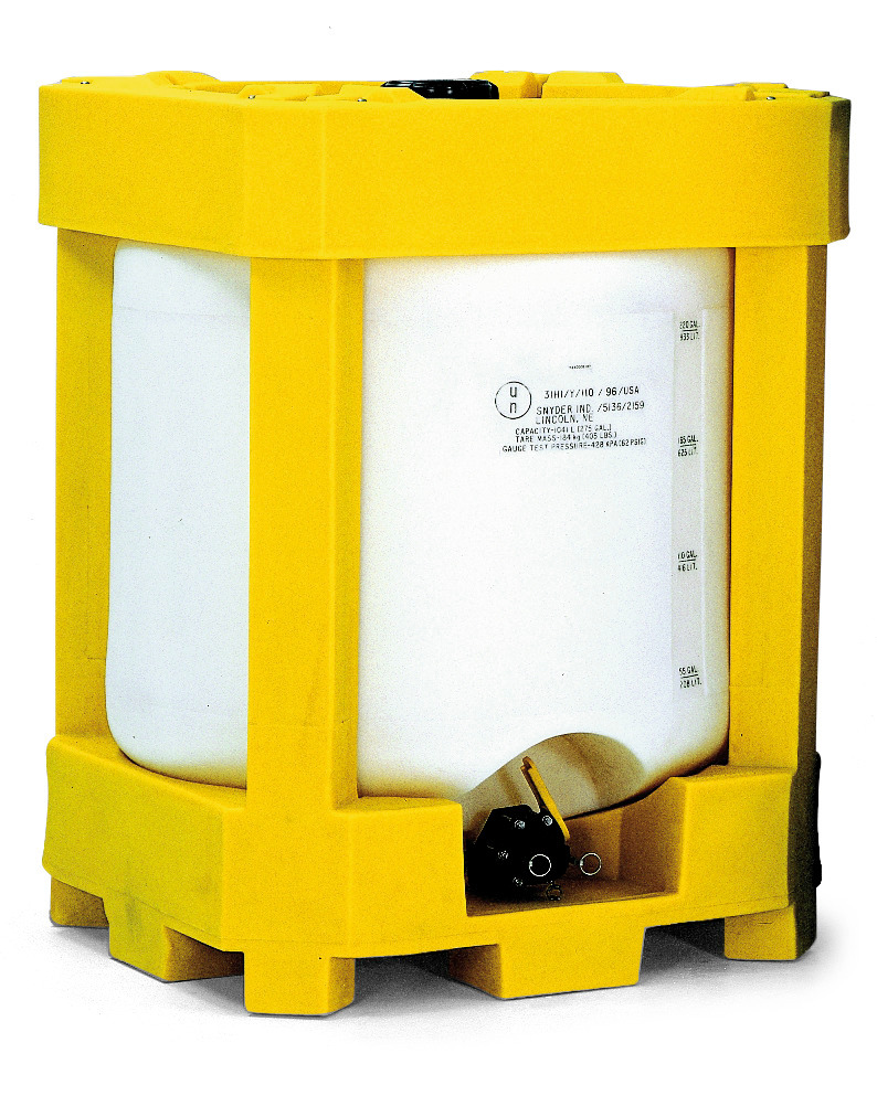 Bulk Chemical Tank - 275 Gallon - Stackable - Domed Bottom - Forklift ...