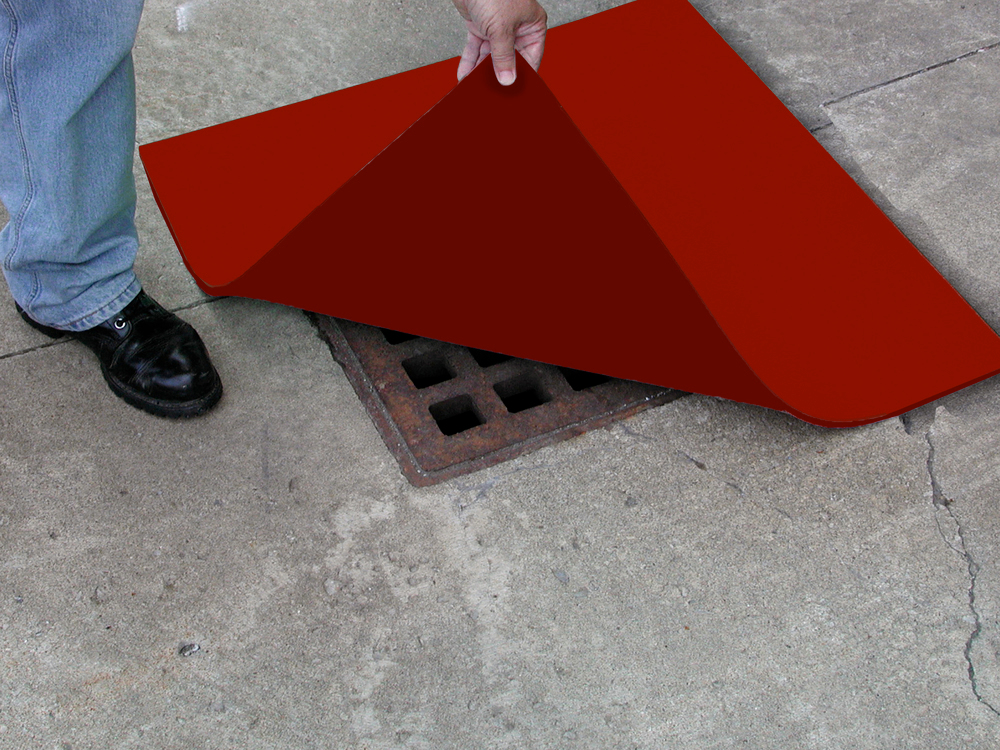 Square Drain Cover - 48 x 48 - Made of Chemically Resistant ...