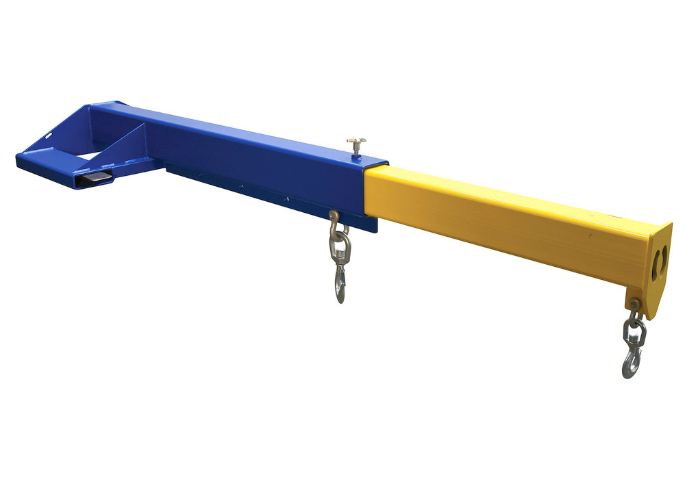 Economy Telescoping Lift Boom - 8K Load Capacity - 30 In Fork - Steel ...