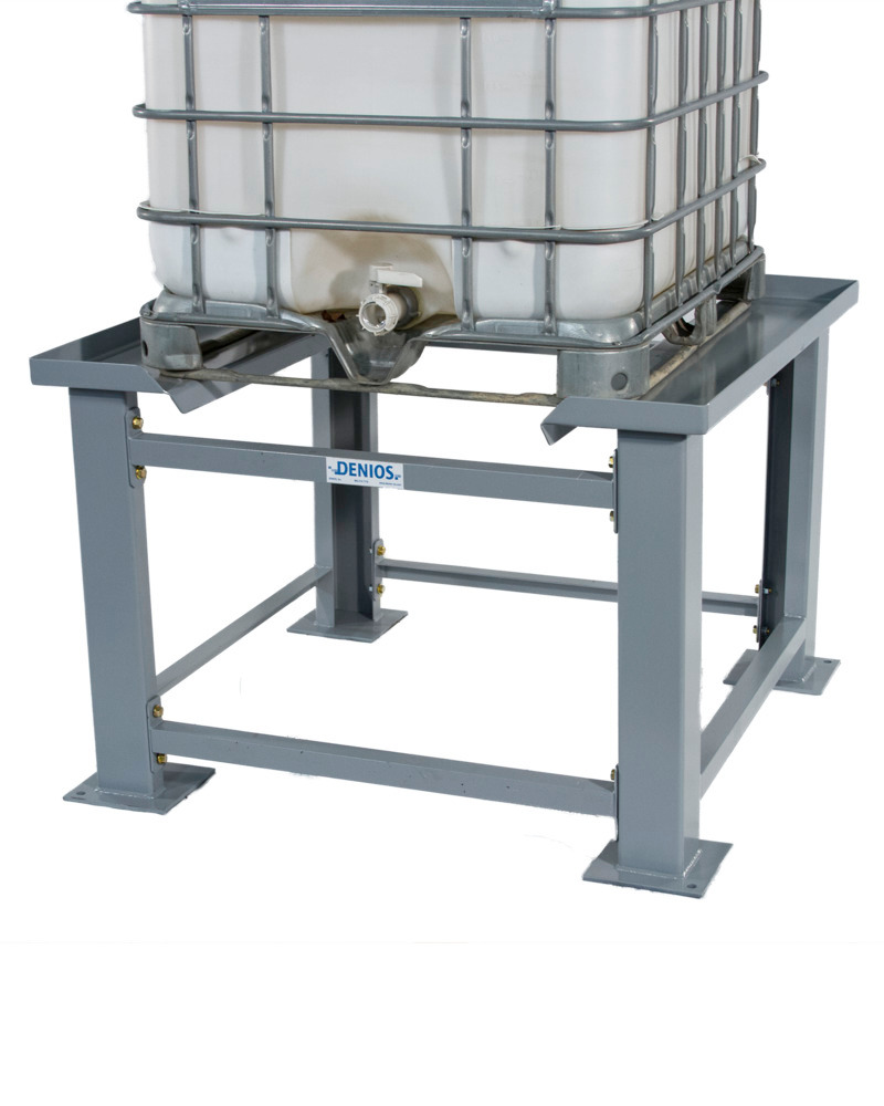 IBC Tote Stand - 60" High - Easy Access for Dispensing - Steel ...