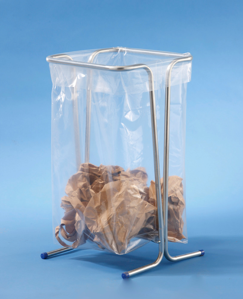 120 litre waste sack holder, standing, galvanised
