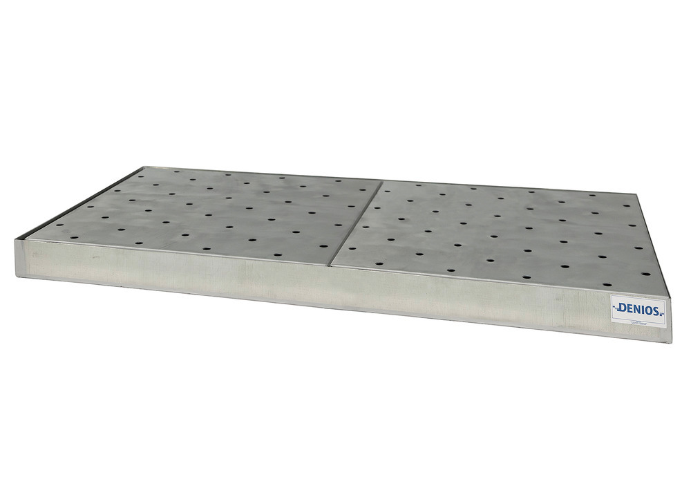 Spill Sump - 8 Drum Capacity - With Platform - Galvanized Steel ...