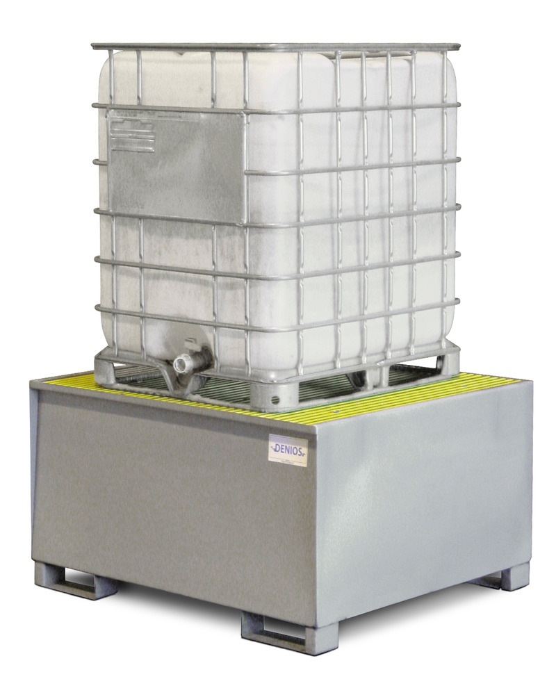 Bulk Chemical Tank - 275 Gallon - Stackable - Domed Bottom - Forklift ...