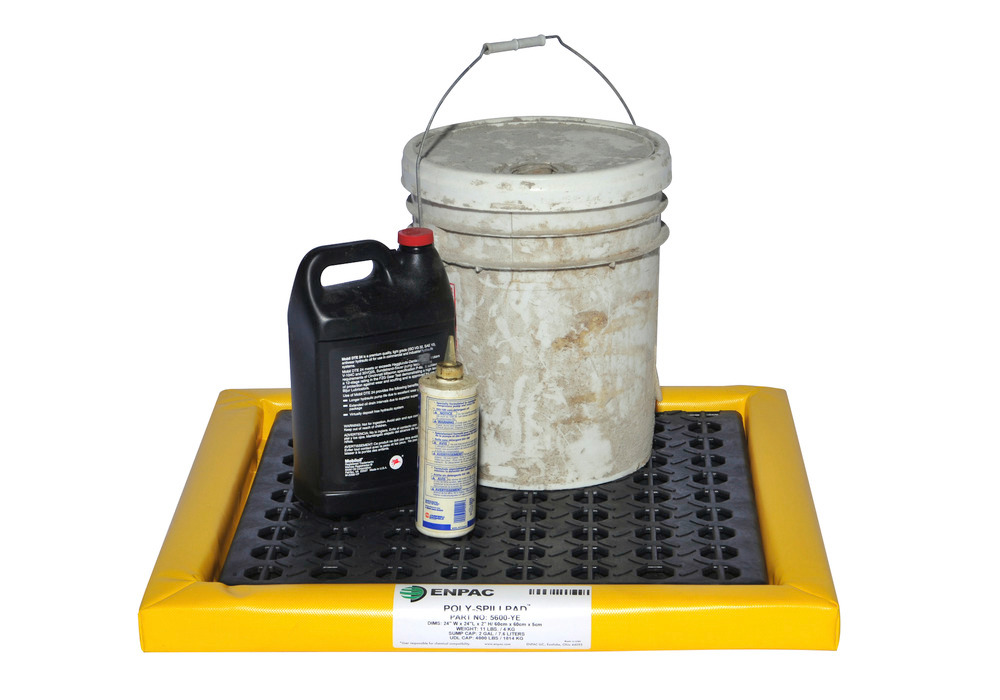 SpillPad Containment Berm - Poly Construction - 4 ft x 4 ft x 2 ft ...