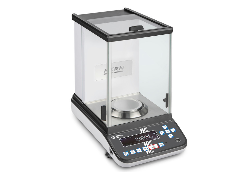 KERN premium analytical balance ABP, verifiable, up to 300 g