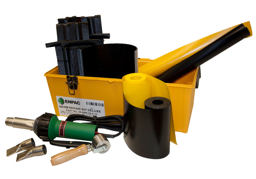 Deluxe Containment Berm Repair Kit - 12 in - Re-Seal Berm in Case of ...