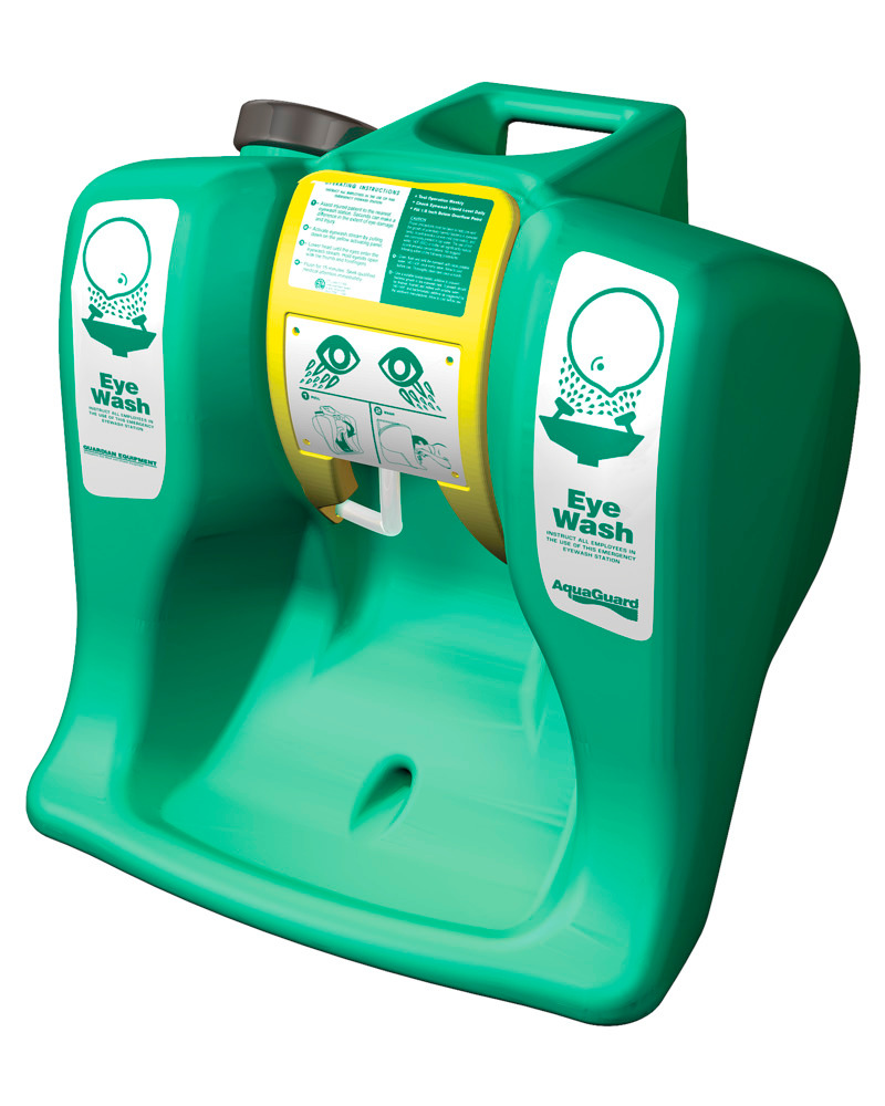 Portable Eye Wash - AquaGuard Gravity-Flow - 16 Gallon Tank