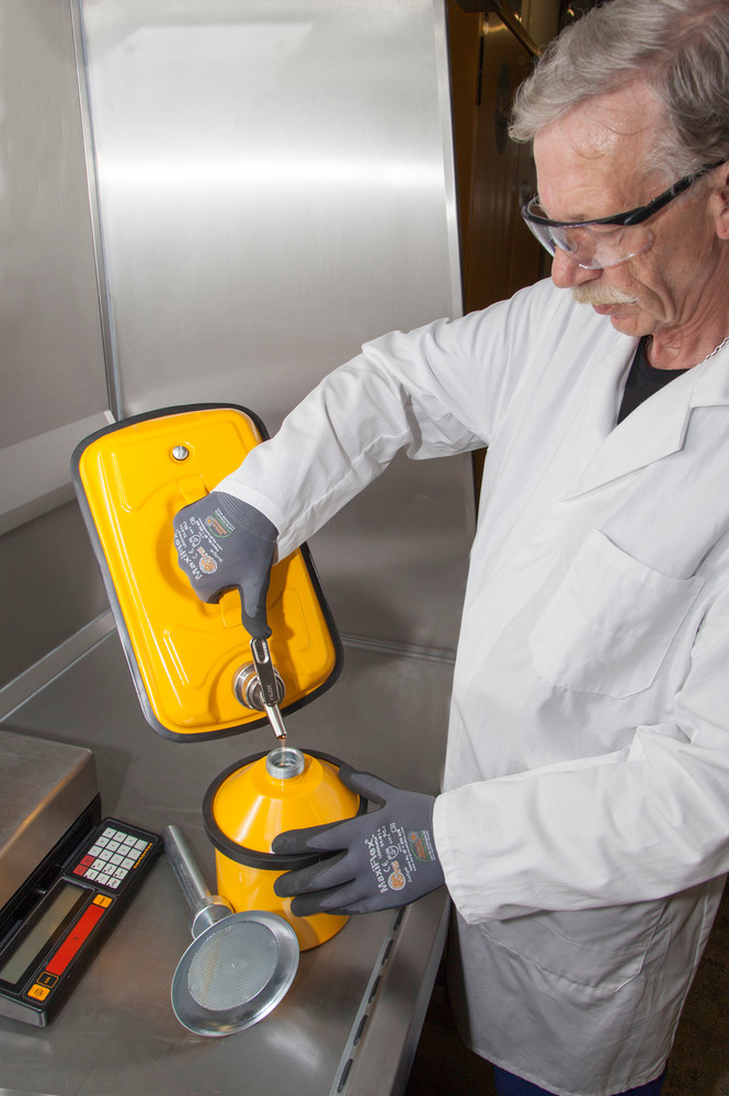 Safety Container - 20-Liter - Steel - Powder-Coated Yellow - Fine ...