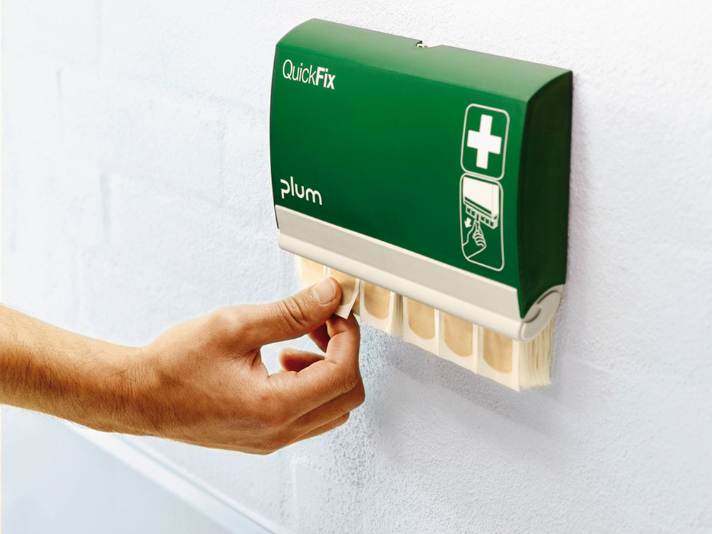 Pflasterspender, inklusive Pflaster, elastisch, 2 x 45 Stück