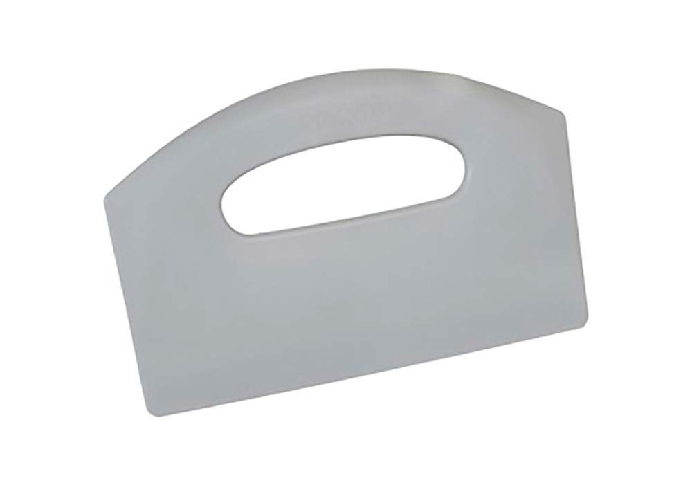 Bench Scraper - Metal Detectable - White - Lightweight - Semi-Ferrous ...