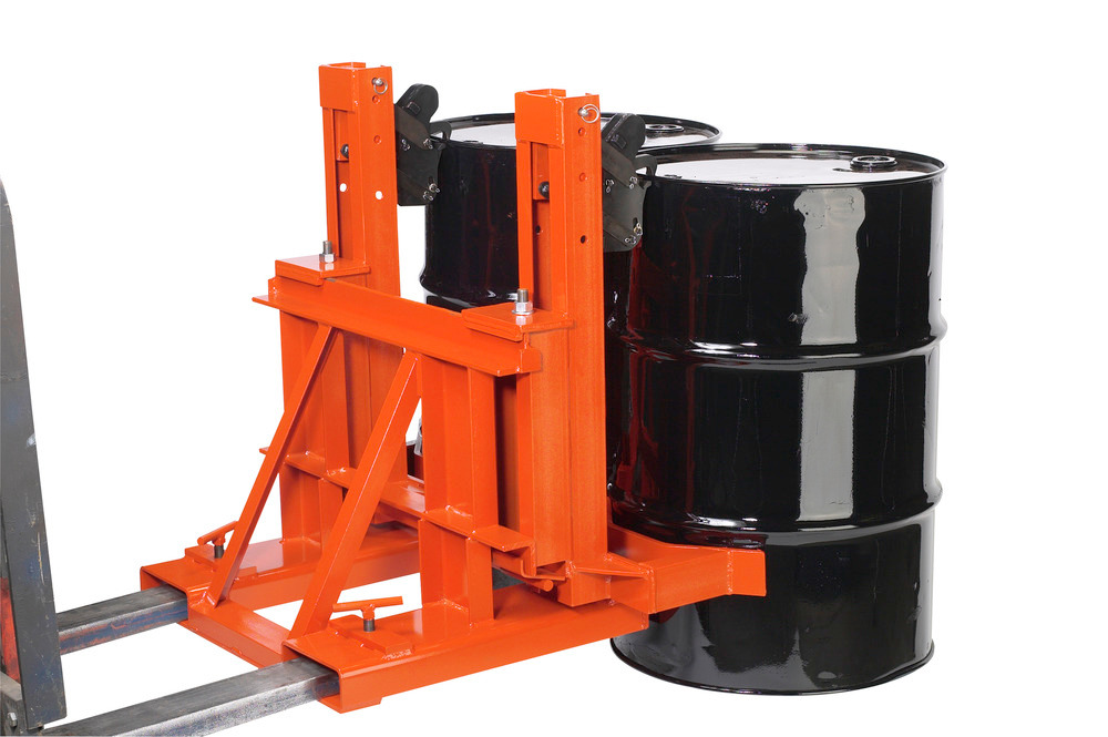 Drum Gripper - Fork Mounted - Heavy Duty - 2 Drum - Automatic - 1600 ...