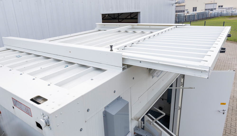 Extendable entrance canopy ER 1000