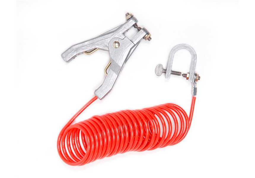 10 ft. of Cable, REB Clamp & 3/4" C-Clamp.