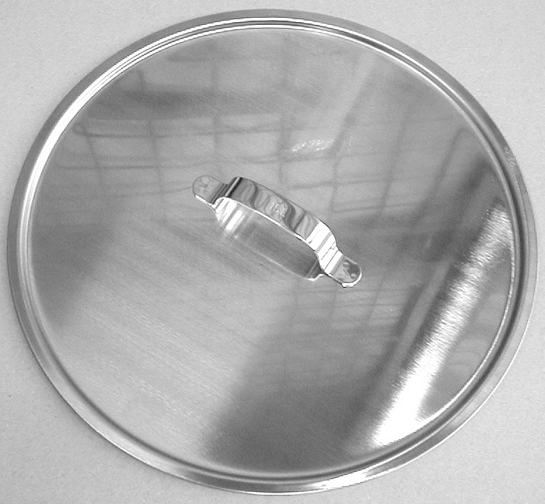 Lokk til 10 liters bøtte i rustfritt stål