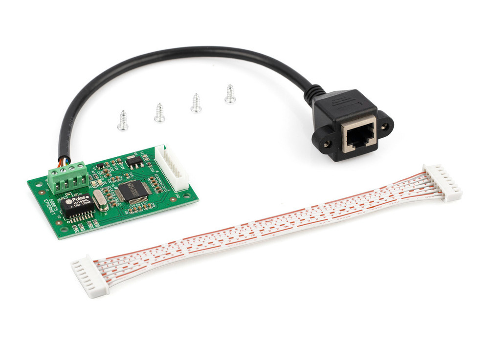 Ethernet data interface for scale model IOC