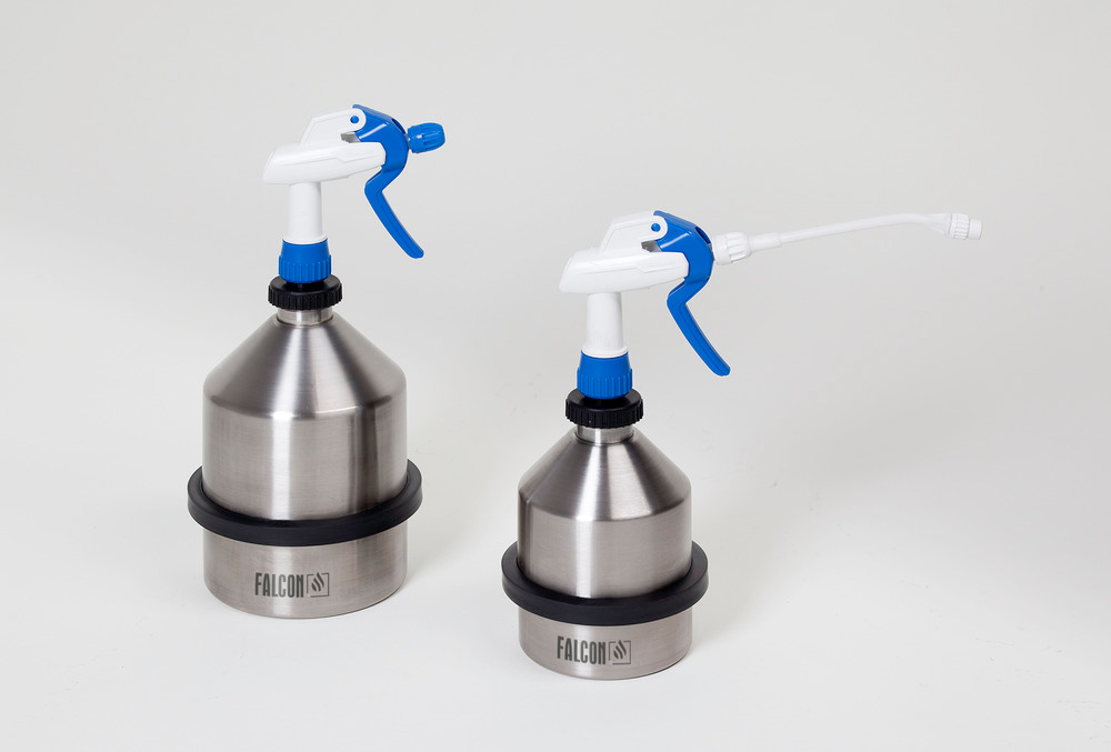 FALCON spray can in stainless steel, 2 litres