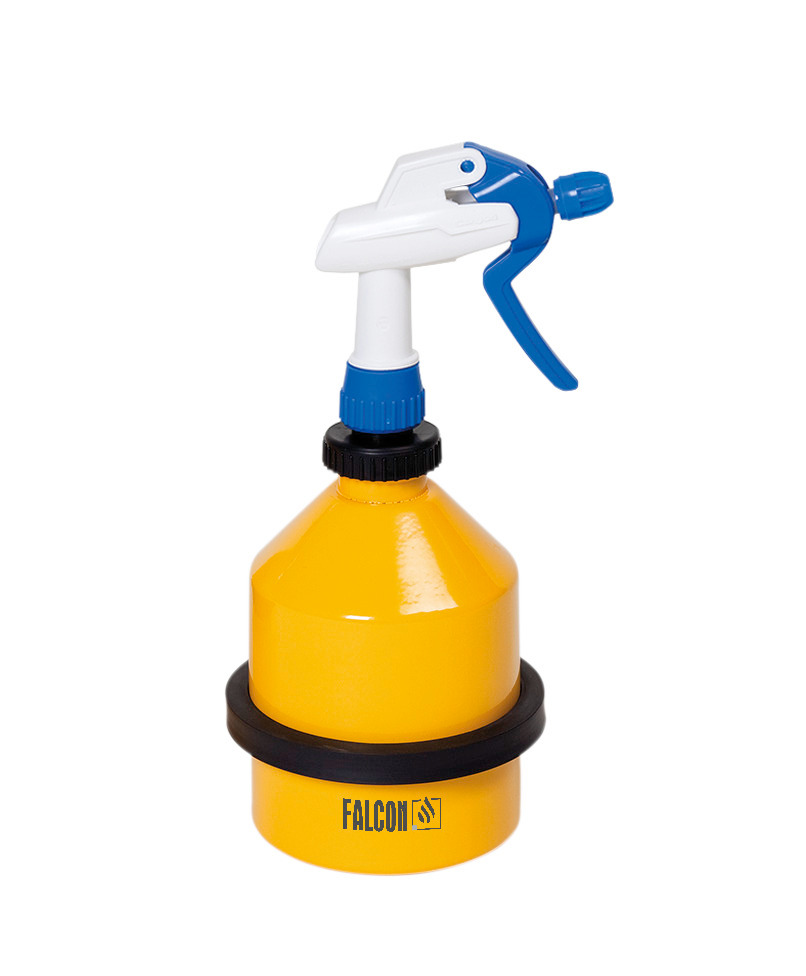 FALCON spray can in steel, painted, 1 litre