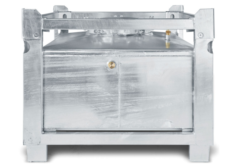 ASF container double walled, 445 litre volume, hot dip galvanised