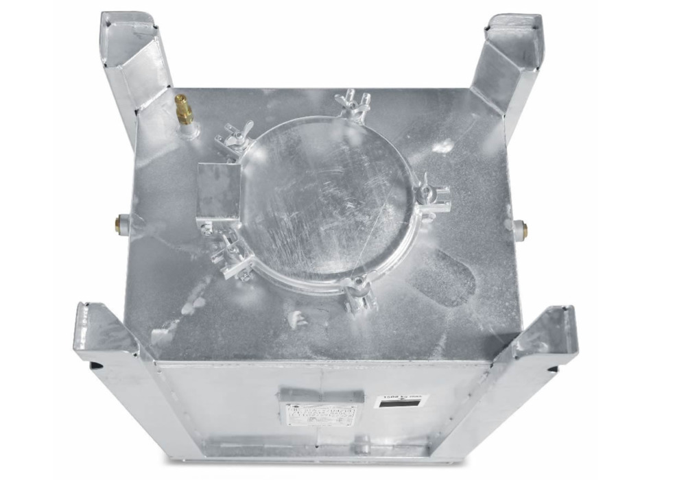 ASF container double walled, 280 litre volume, hot dip galvanised