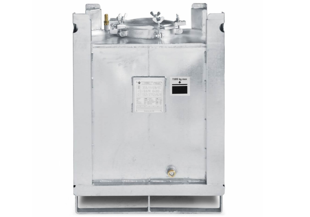 ASF container double walled, 280 litre volume, hot dip galvanised