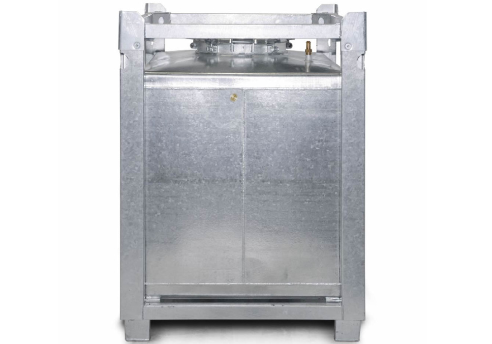 ASF container double walled, 800 litre volume, hot dip galvanised