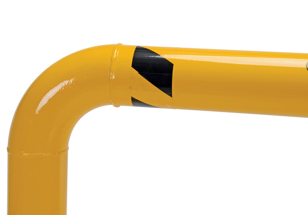 Vestil Steel High Profile Machinery and Rack Guard 48 In. x 42 In. x 4 ...