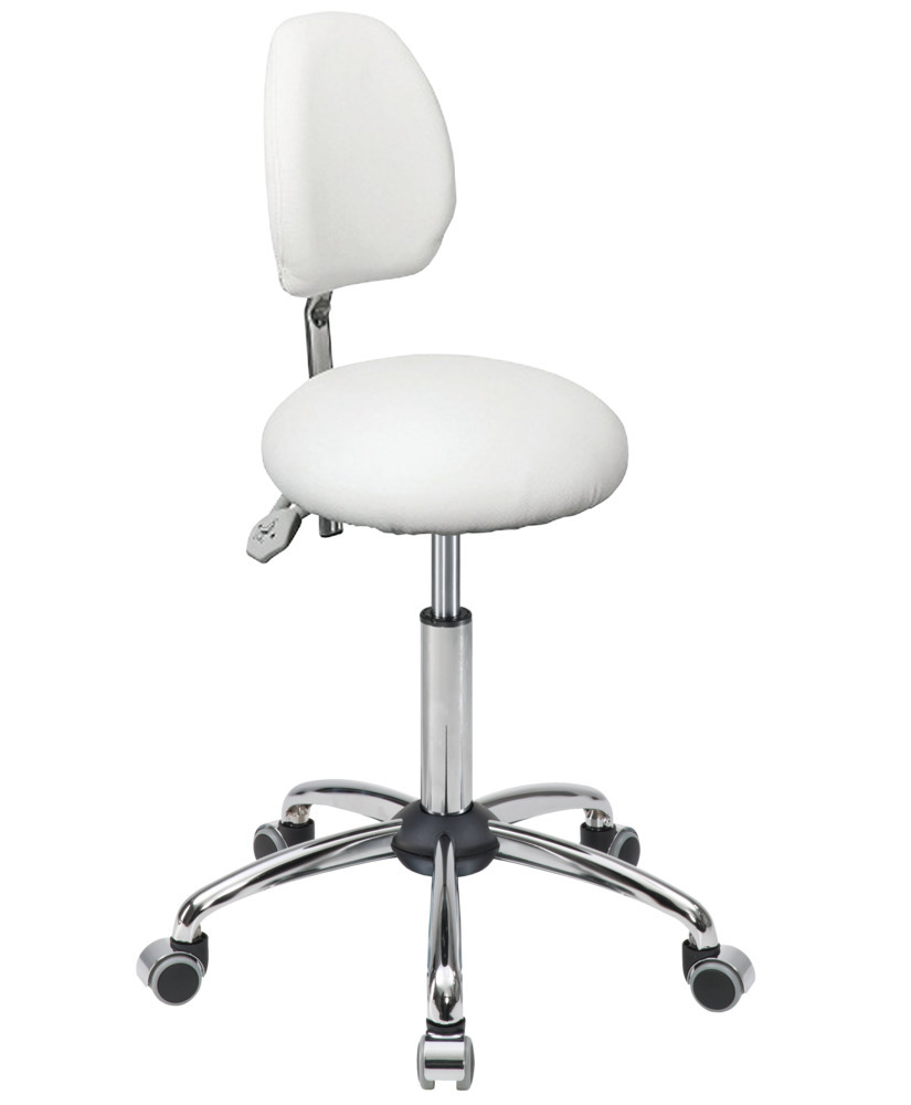 Mey Chair laboratory stool Assistant Basic, with standard seat surface ...