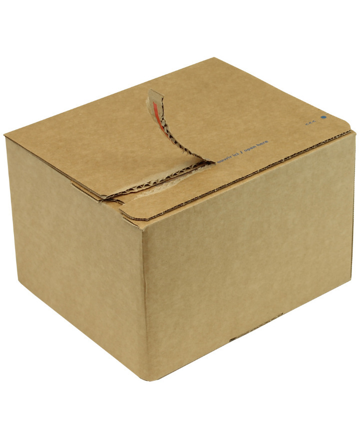 Automatic cardboard box, single wall, with SA seal, 210 x 180 x 130 mm ...