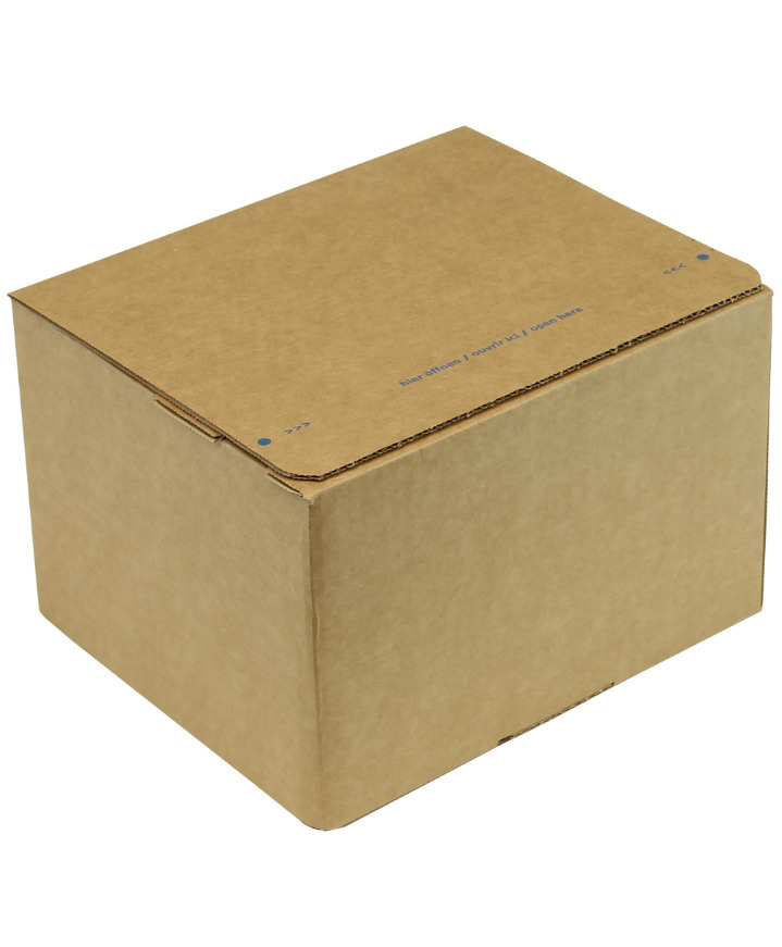 Automatic cardboard box, single wall, with SA seal, 210 x 180 x 130 mm ...