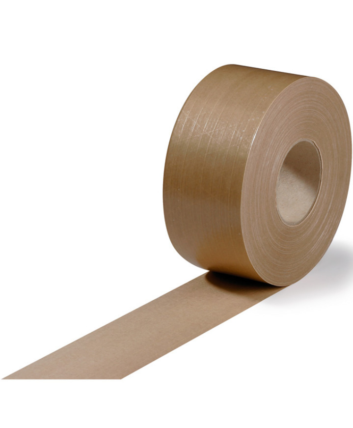 Wet adhesive tape, thread-reinforced, 80 mm wide x 150 rm, 138 g/sqm