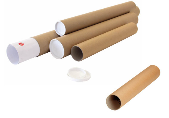 Shipping tubes with 60 mm diameter, length 430 mm, for format A2