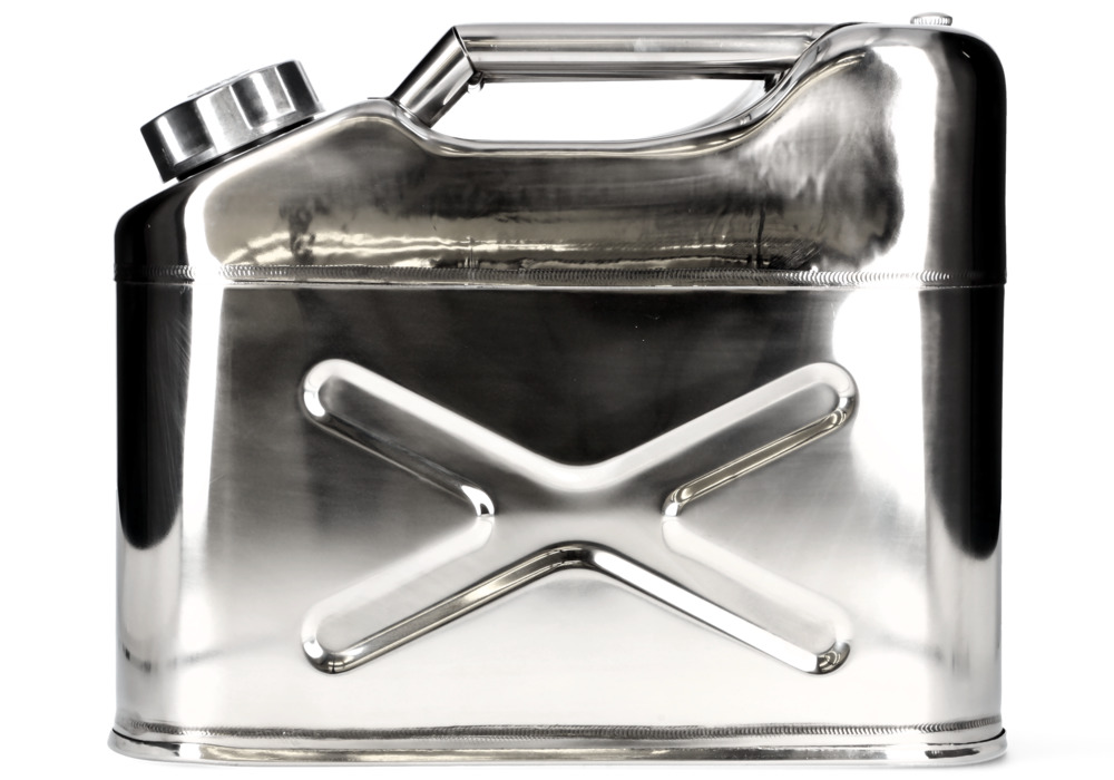 Kanne i rustfritt stål med tut, 10 liter