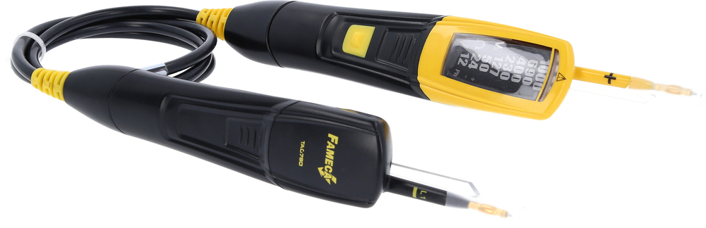 KS Tools voltage tester, 12 - 1000 V, IP65, two-pole , with audible alarm