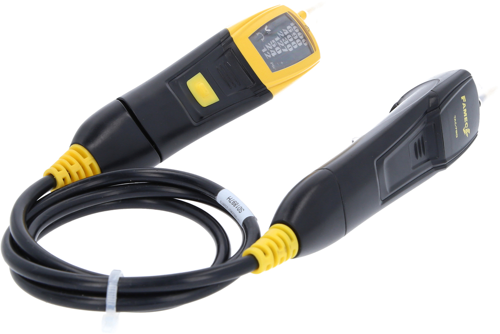 KS Tools voltage tester, 12 - 1000 V, IP65, two-pole , with audible alarm