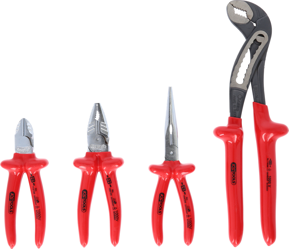 KS Tools Zangen-Set, 1000 V, Variante 1, Tauchisolierung