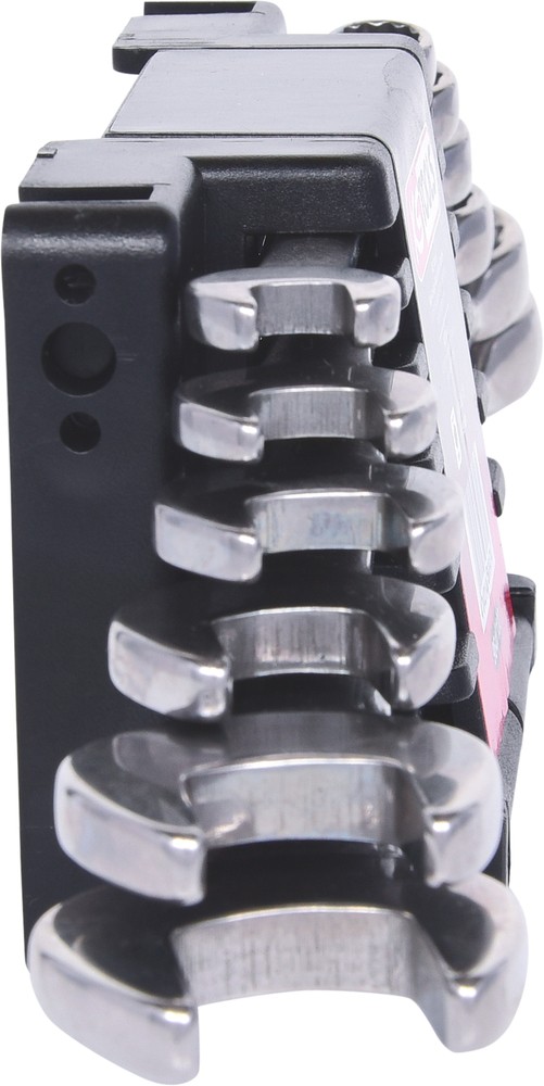 KS Tools combination wrench set, stainless steel, 6 pieces, angled ...