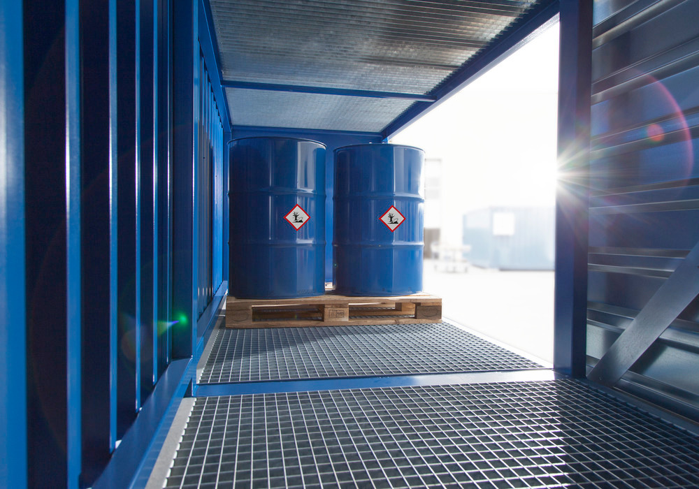 Basic-Store BS 80-2K-ST, with sliding doors, containment volume 2 x ...